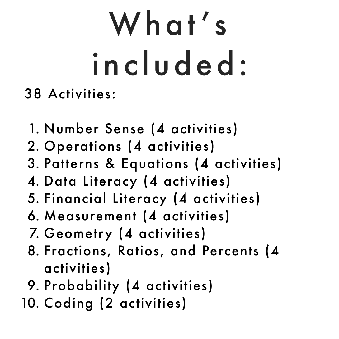 Grade 5 Ontario Math Curriculum | FULL-YEAR Math Centres | Activities ...