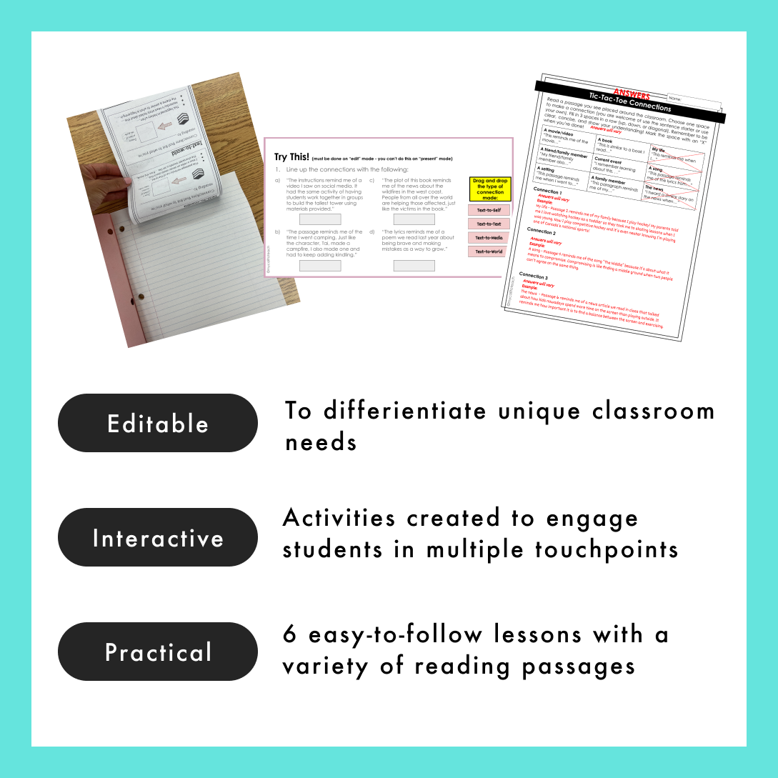 Grade 4 5 6 NEW Ontario Language Curriculum | Making Connections Readi ...