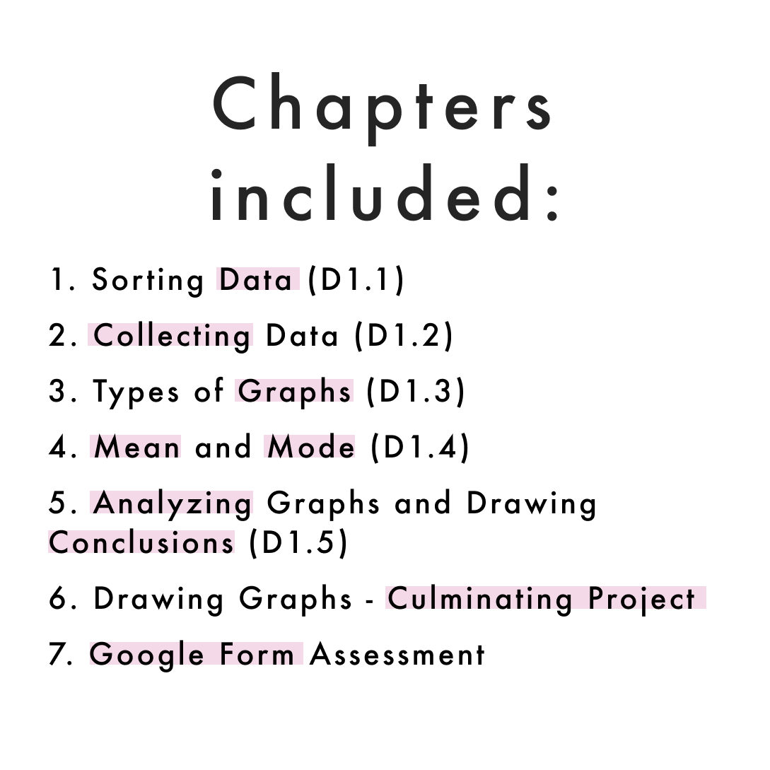 Grade 3 Ontario Math Curriculum | Data Literacy | Digital Google Slide ...