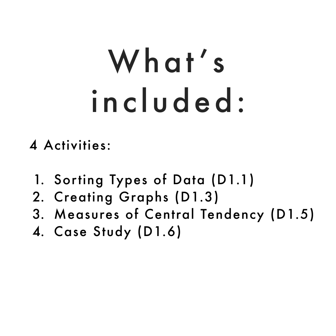 Grade 4 Ontario Math Centres | Data Literacy | Google Slides – My Call ...