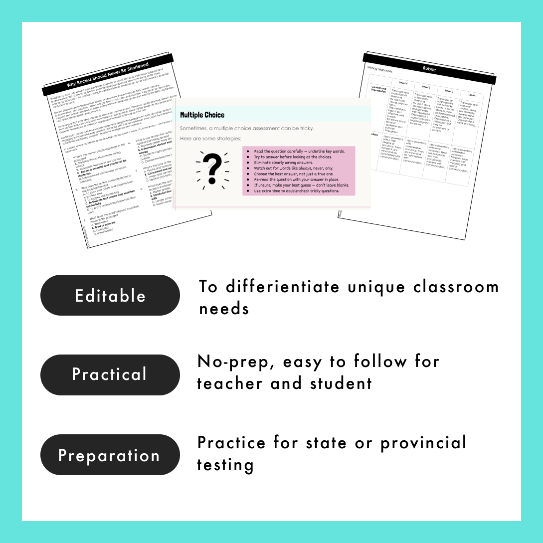 Grade 6 Language Curriculum | Reading and Writing | Provincial State T ...