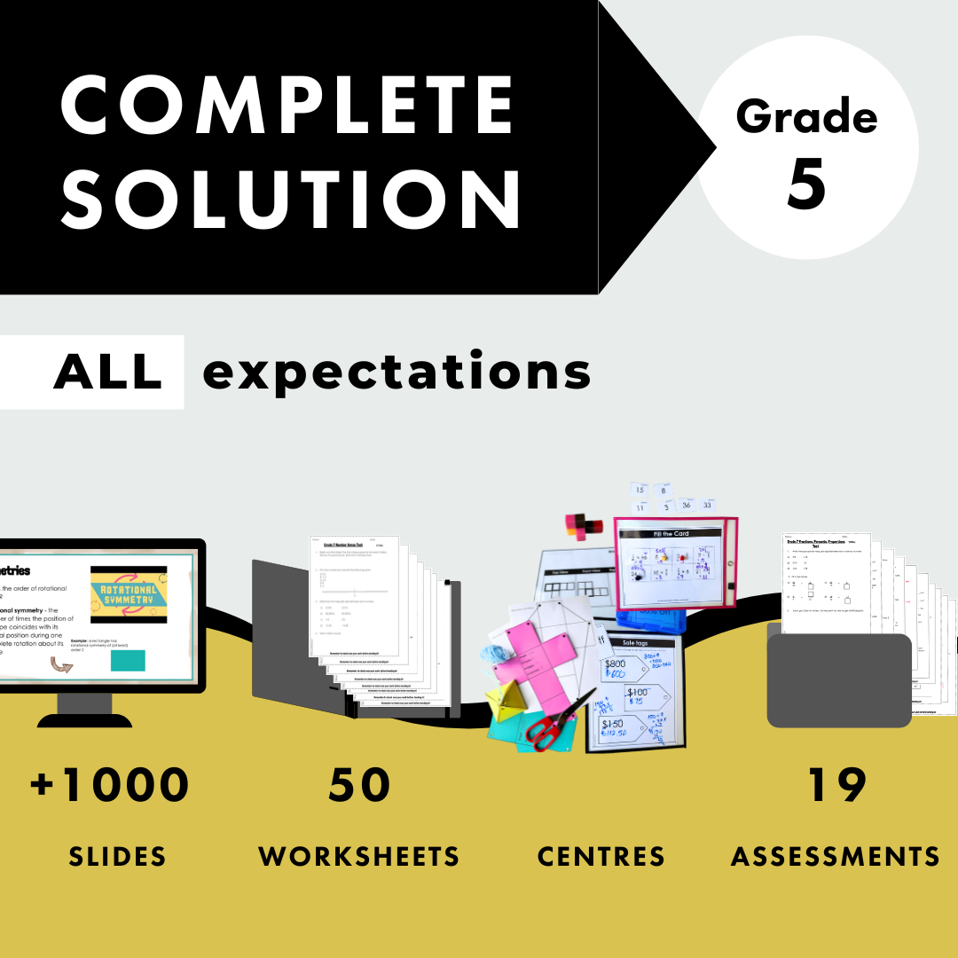 Grade 5 Ontario Math Curriculum | COMPLETE SOLUTION | All Expectaions ...