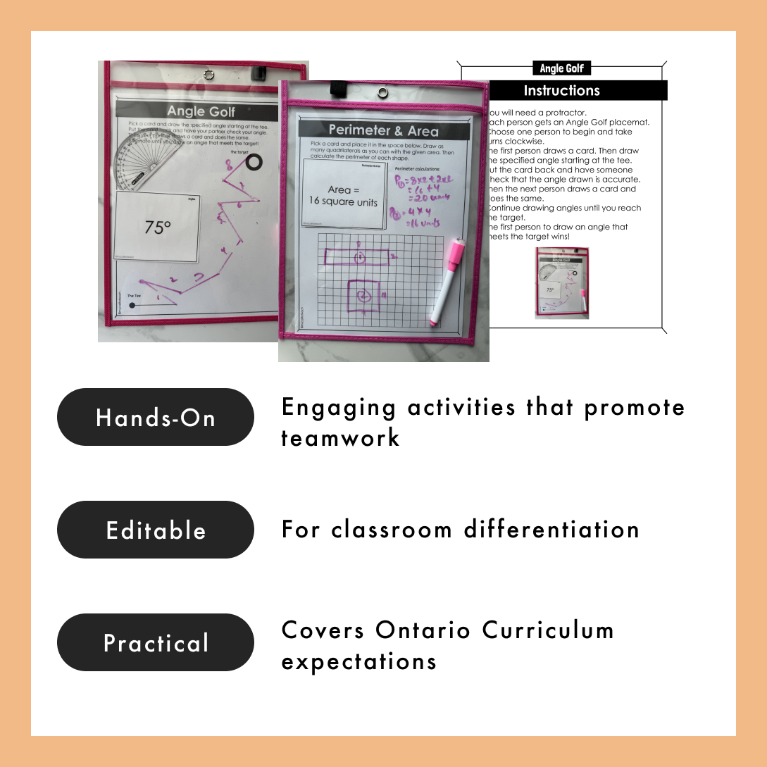 Grade 5 Ontario Math Centres | Measurement | Google Slides – My Call to ...