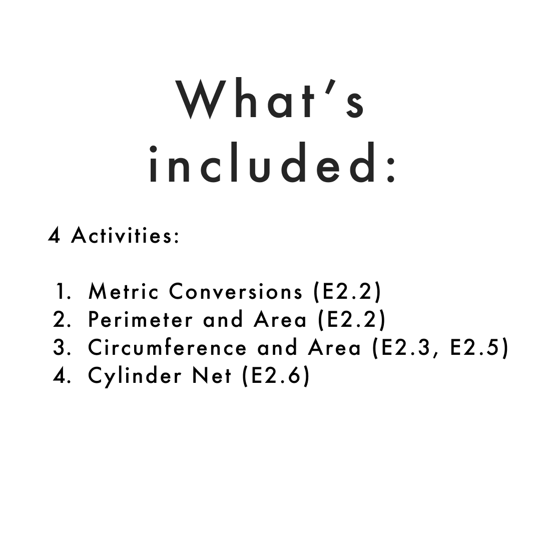 Grade 7 Ontario Math Centres | Measurement | Google Slides – My Call to ...