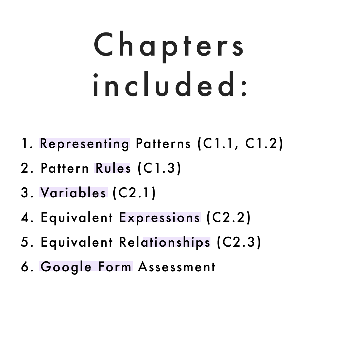 Grade 3 Ontario Math Curriculum | Patterns & Equations | Digital Googl ...