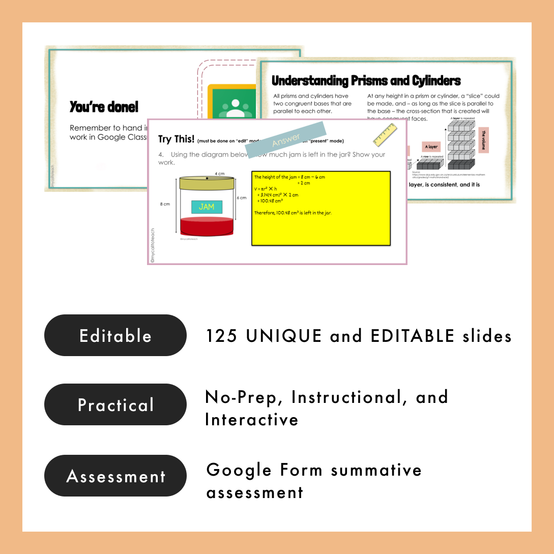 Grade 7 Ontario Math Curriculum | Measurement | Digital Google Slides ...