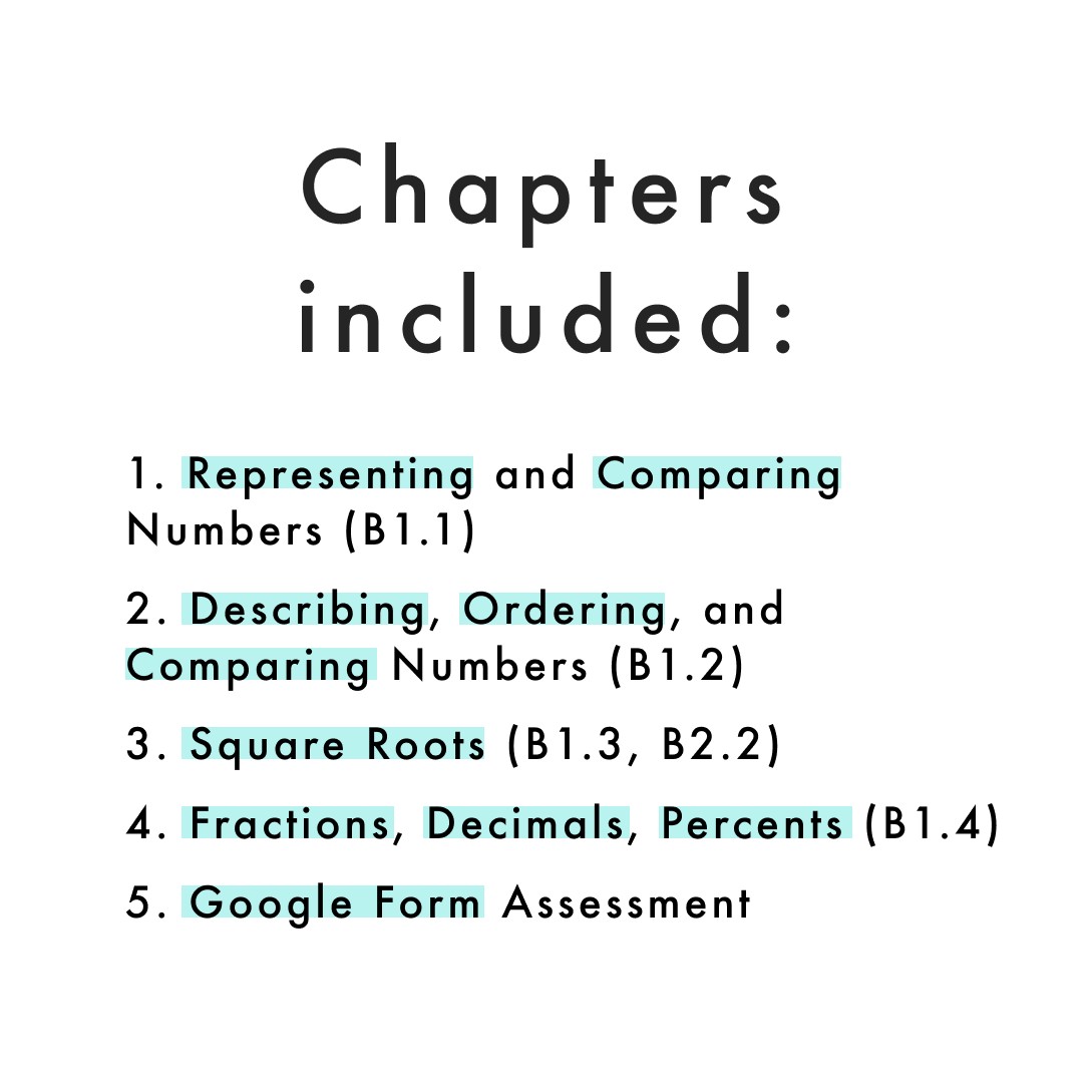 Grade 8 Ontario Math Curriculum | Number Sense | Digital Google Slides ...