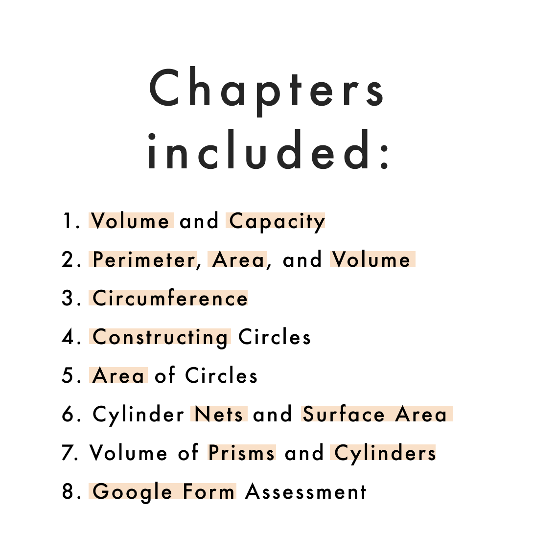 Grade 7 Ontario Math Curriculum | Measurement | Digital Google Slides ...