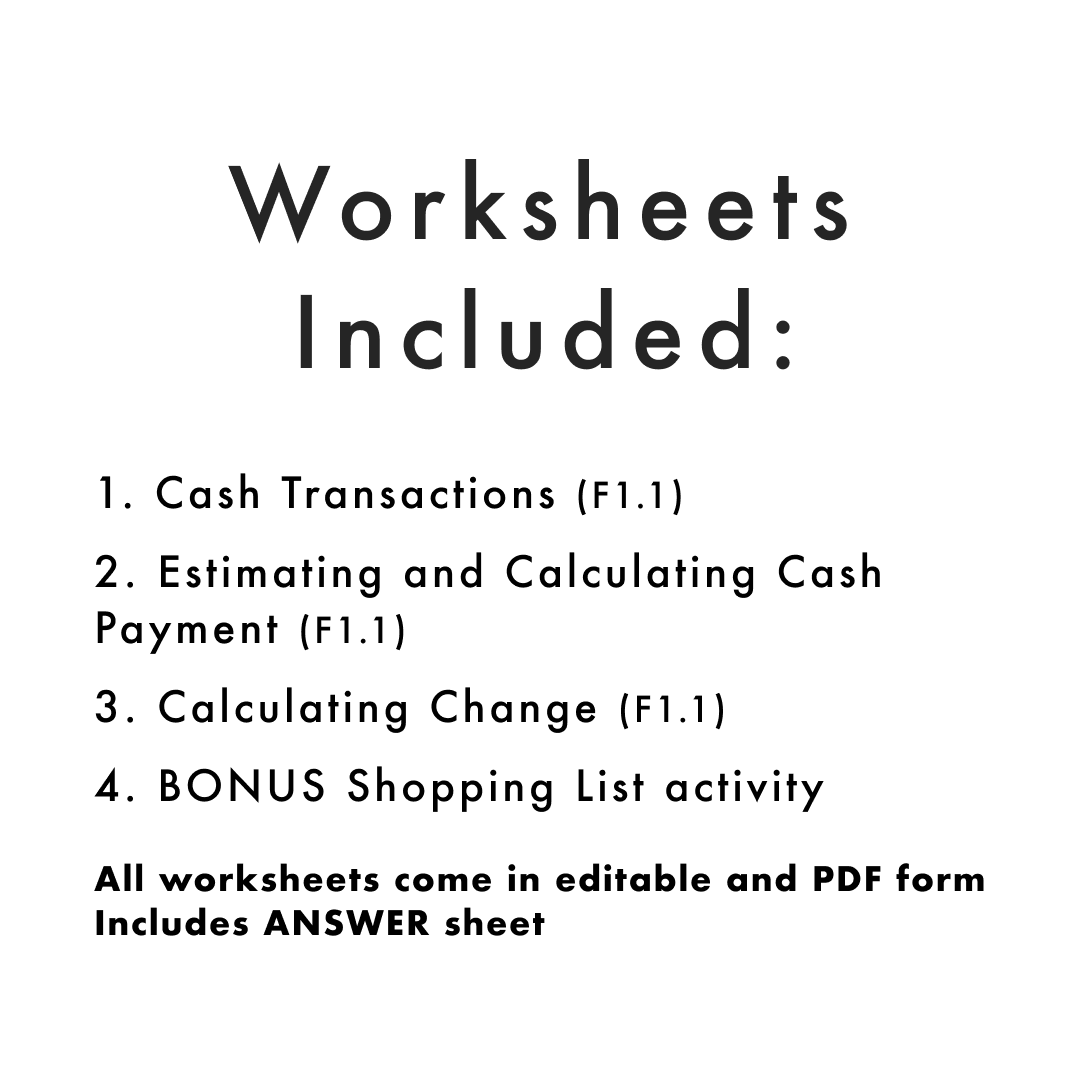 Grade 3 Ontario Math Worksheets | Financial Literacy | PDF and Google ...
